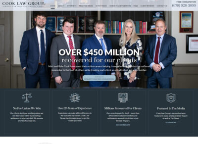 Cook Law Group - I Heart Word Press